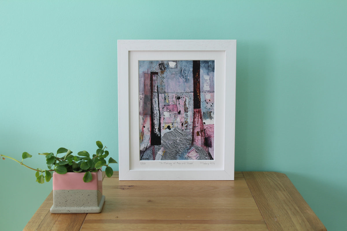 In Memory Of Fran And Stuart - Limited Edition Print (H20xW15/H30xW25c ...