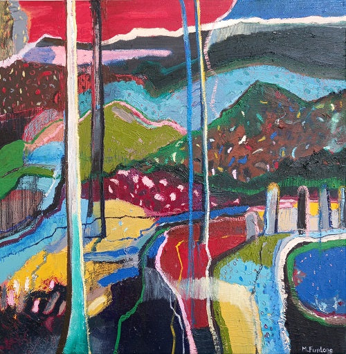 The Eternal And The Mortal II - original oil painting on canvas (H30xW ...